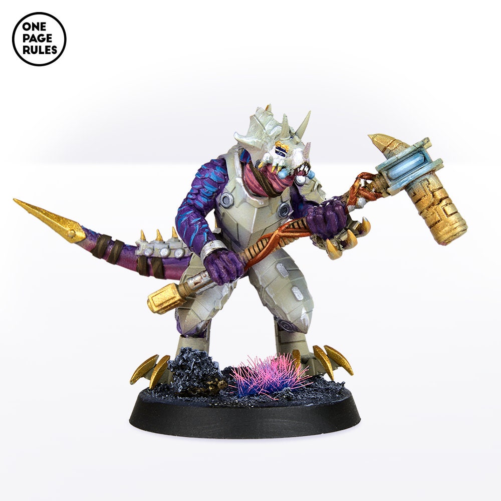 Saurian Guardians (hammer) - Saurian Starhost (5 Models) - Etsy
