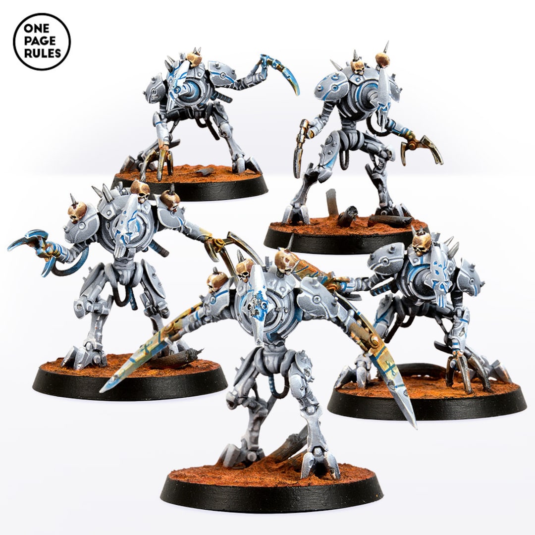 Flesh-eaters - Robot Legions (5 Models) - Etsy