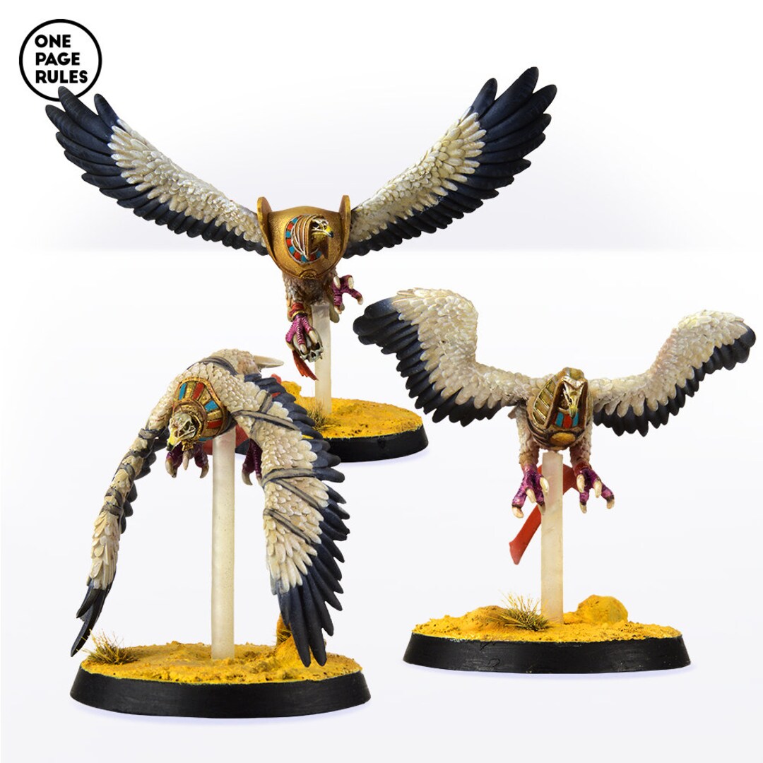Vultures Mummified Undead 3 Models - Etsy