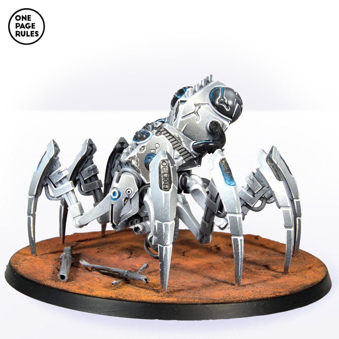 Forge Spider (twin Atom Beamer) - Robot Legions (1 Model) - Etsy