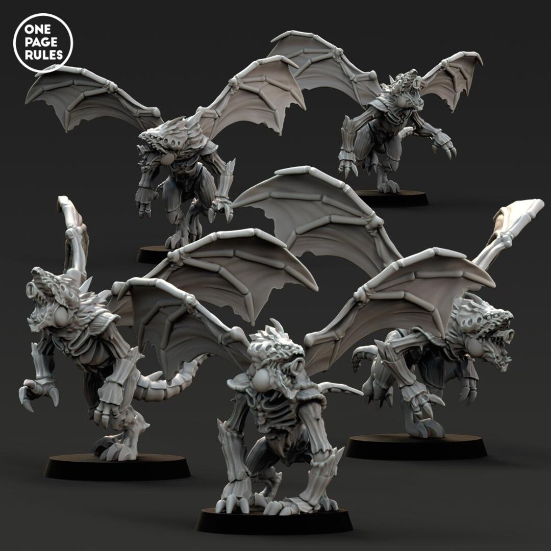 Winged Grunts - Alien Hives (5 Models) - Etsy