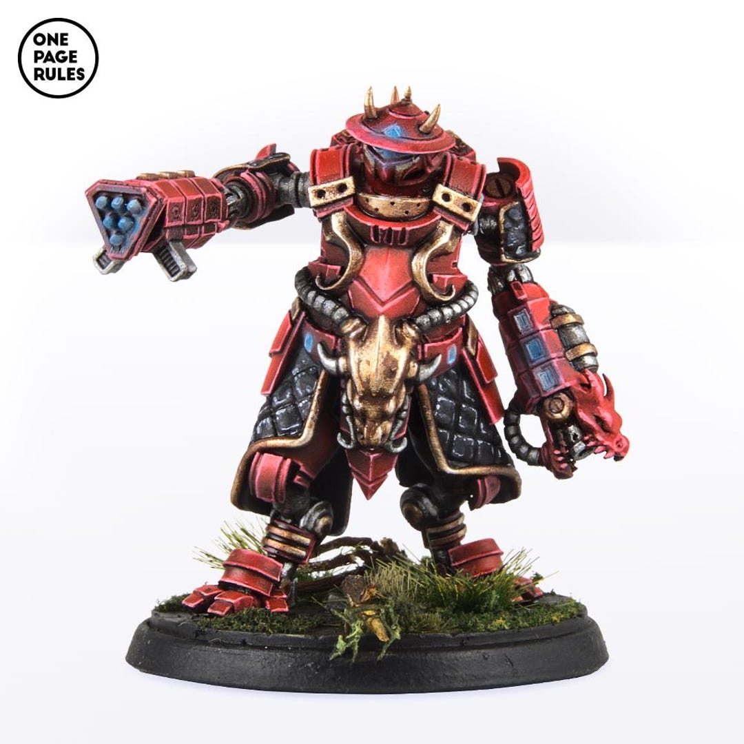 ONI Captain (flame-fist, Rocket-fist) - Eternal Dynasty (1 Model) - Etsy