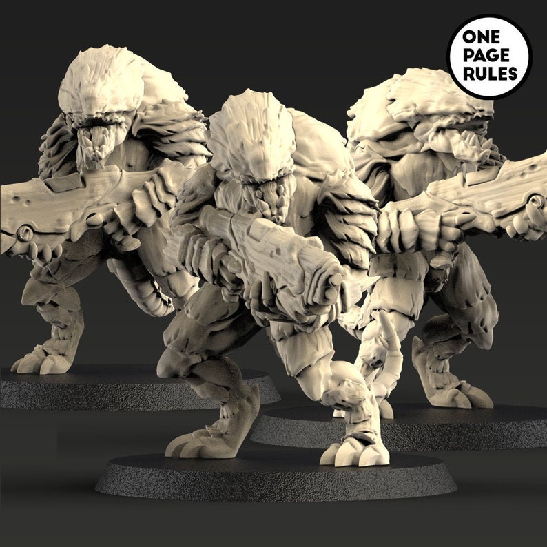 Alien Hive Guard 3 Models | Etsy