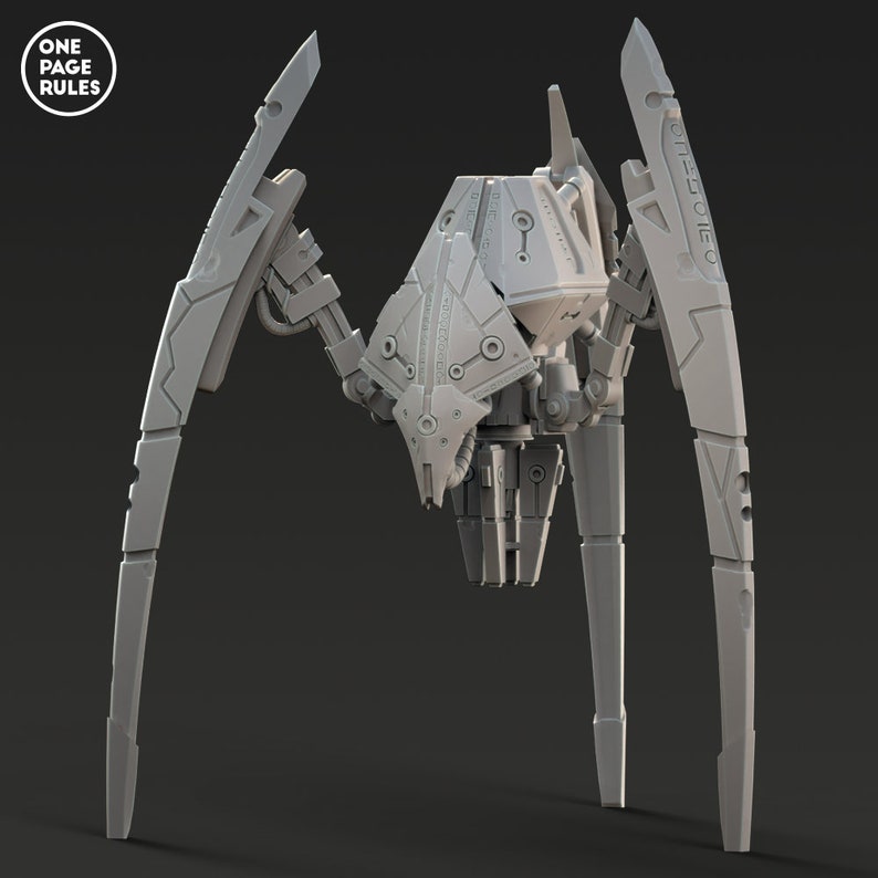 Tripod Walker (tripod Queen) - Robot Legions (1 Model) - Etsy