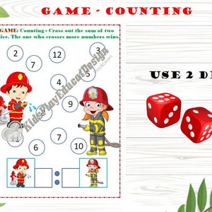 Customized Firefighter Busy Book, Montessori Toddler, Printable ...