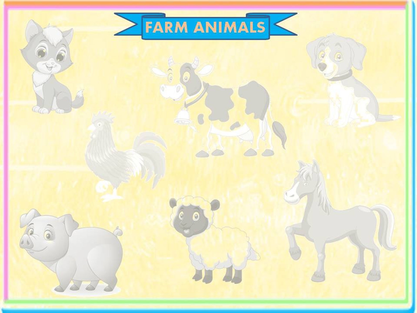 INSECTS FARM SEA Animals Set of 3 Species of Animals | Etsy