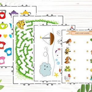 FINE MOTOR SKILLS, Tracing Practice,pre-writing Worksheets, Line ...