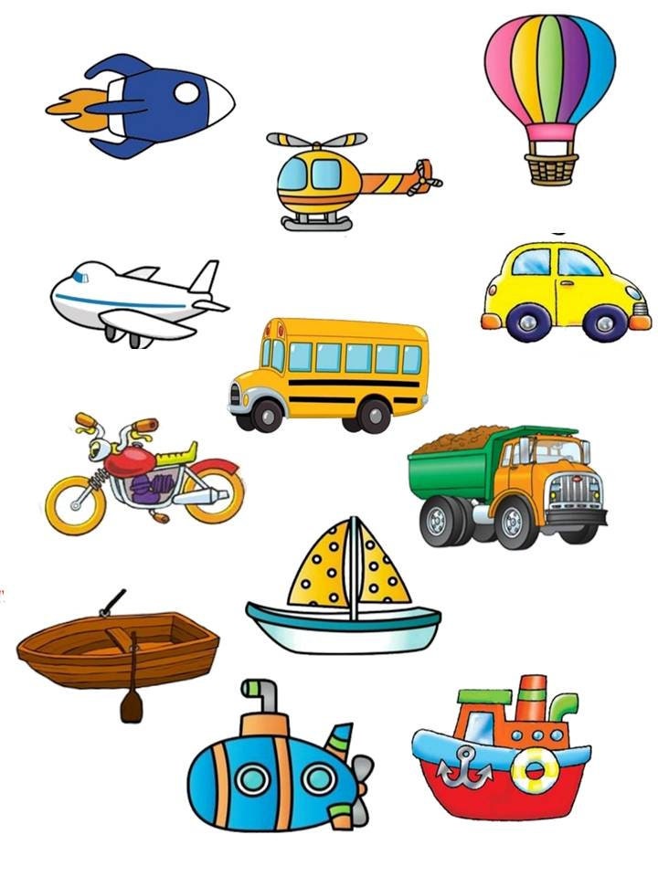 Transportation Sorting Activity Printable, Busy Book, Air, Land and ...