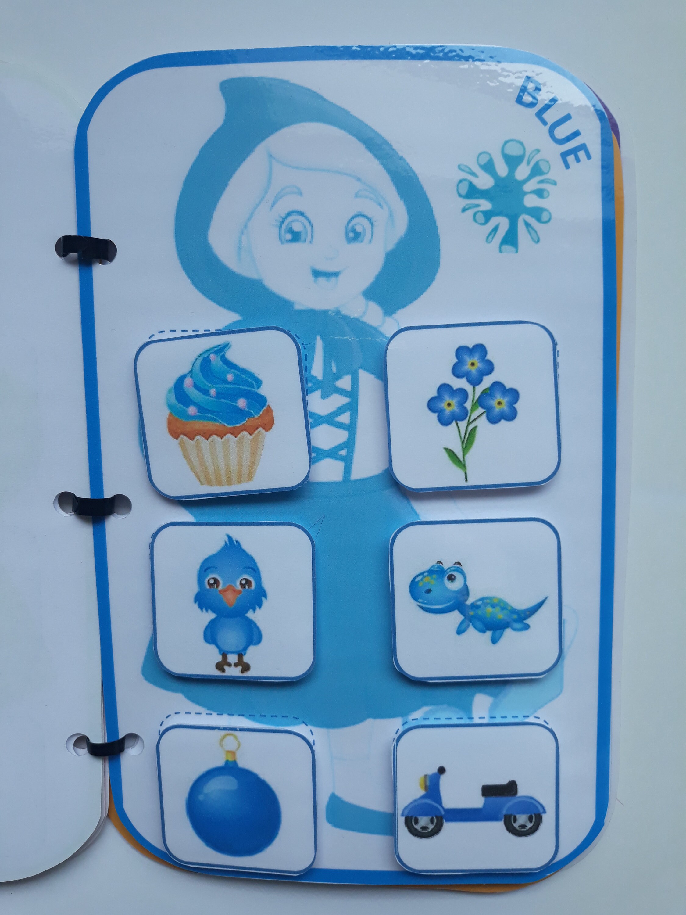 COLOR SORTING PRINTABLE, Little Red Riding Hood, Preschool Learning ...