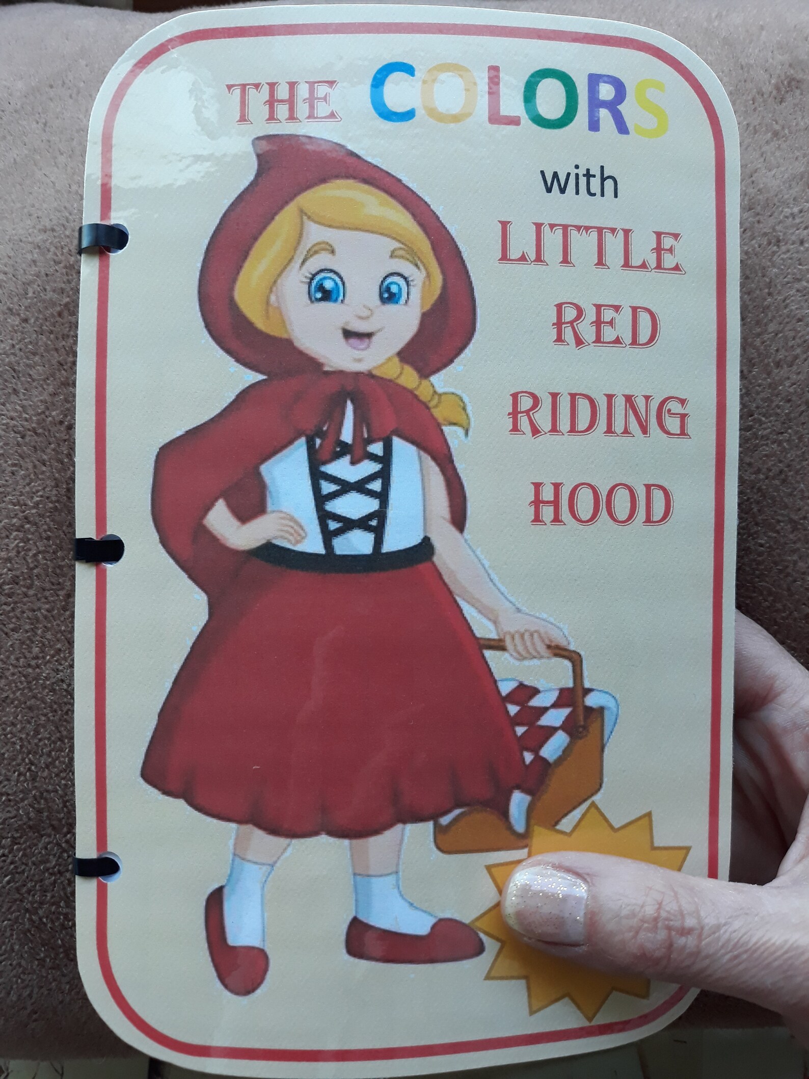 COLOR SORTING PRINTABLE, Little Red Riding Hood, Preschool Learning ...