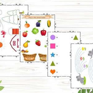 FINE MOTOR SKILLS, Tracing Practice,pre-writing Worksheets, Line ...