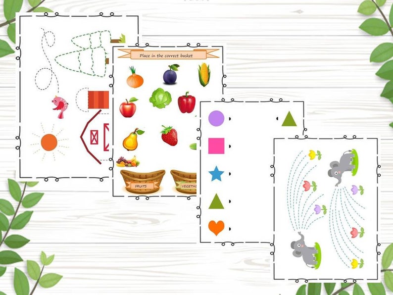 FINE MOTOR SKILLS, Tracing Practice,pre-writing Worksheets, Line ...