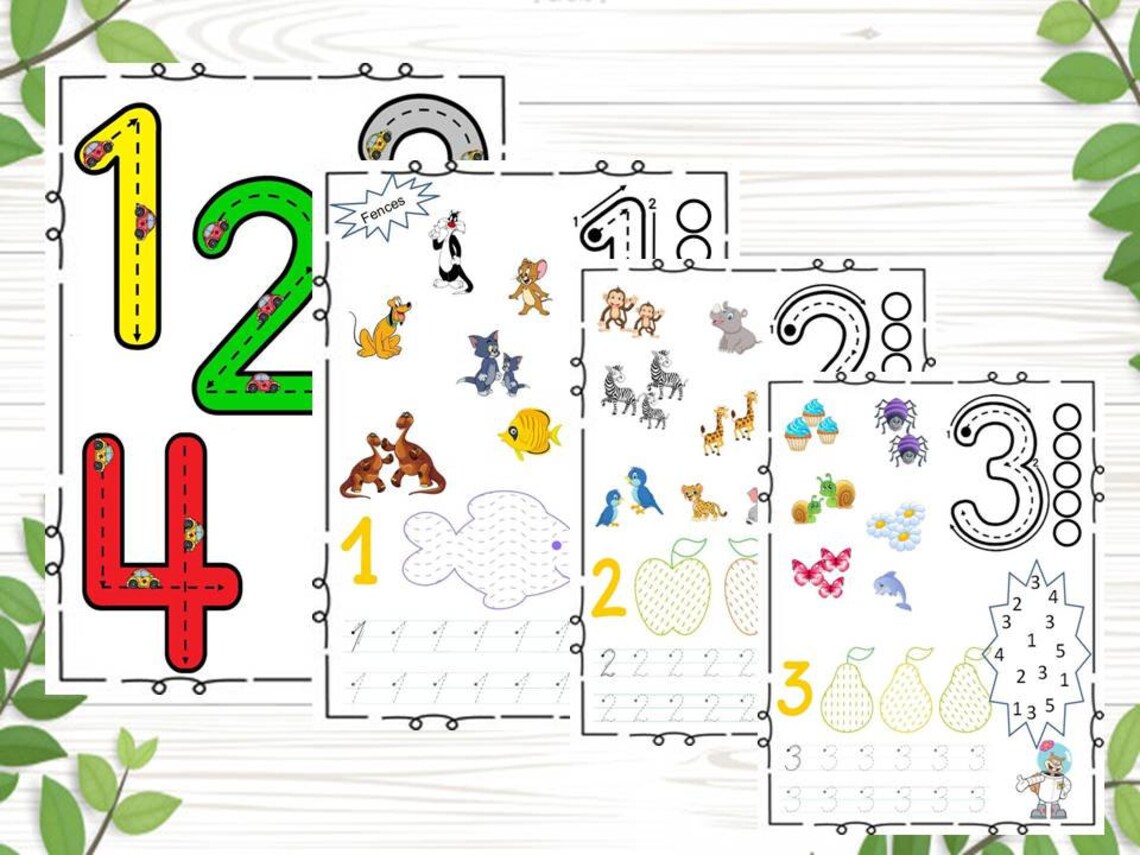 FINE MOTOR SKILLS, Tracing Practice,pre-writing Worksheets, Line ...