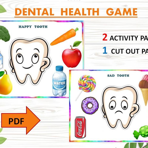 Preschool Dental Health Pack | Printable Worksheets | Homeschool ...
