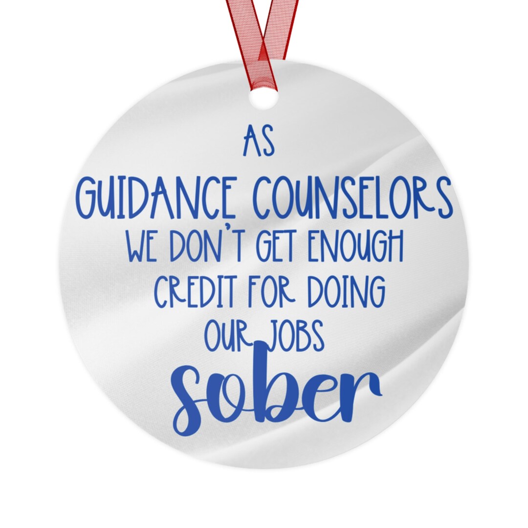 Funny Gift for Guidance Counselor, Adult Humor Gift, Ornament for ...