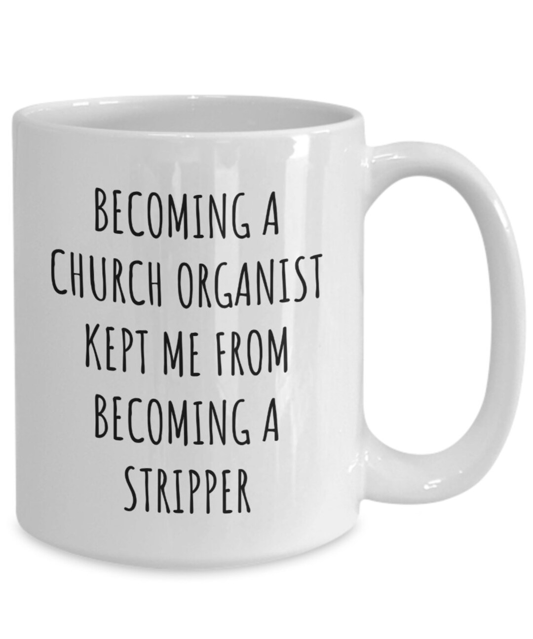 Church Organist Gift, Musician Coffee Mug, Gag Gift, Birthday, Thank ...