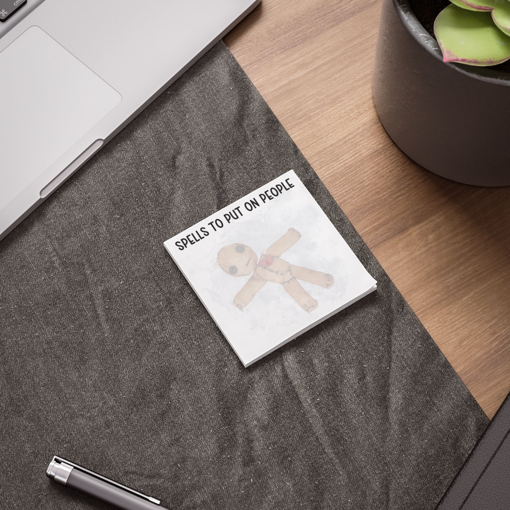 Voodoo Doll Post-it® Note Pads, Funny Post It Notes, Gift for Friend ...