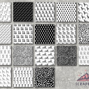 Dalmatian Dog Digital Paper, Pet Digital Paper, Puppy Scrapbook Paper ...