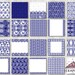20 Chinese Porcelain Digital Paper,chinese Blue White Porcelain Pattern ...