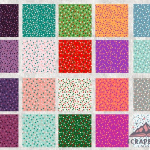 Ramdom Color Dot Digital Paper,hand Drawn Dots Pattern Digital Paper ...