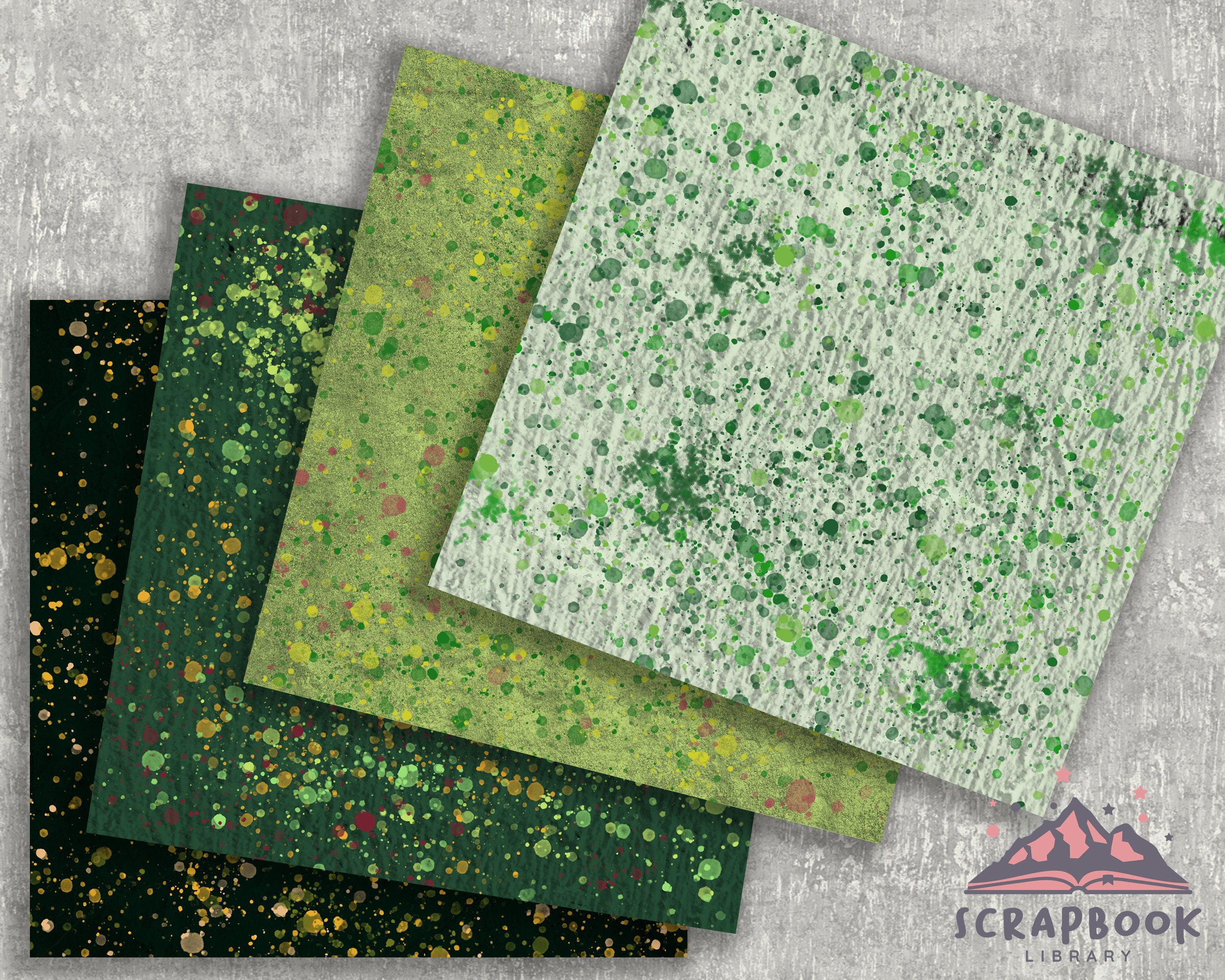 Green Splash Color Paper Textures, Grass Backgrounds, Nature Spring ...