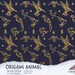 Origami Digital Paper, Animal Origami Pattern Digital Paper, Scrapbook ...