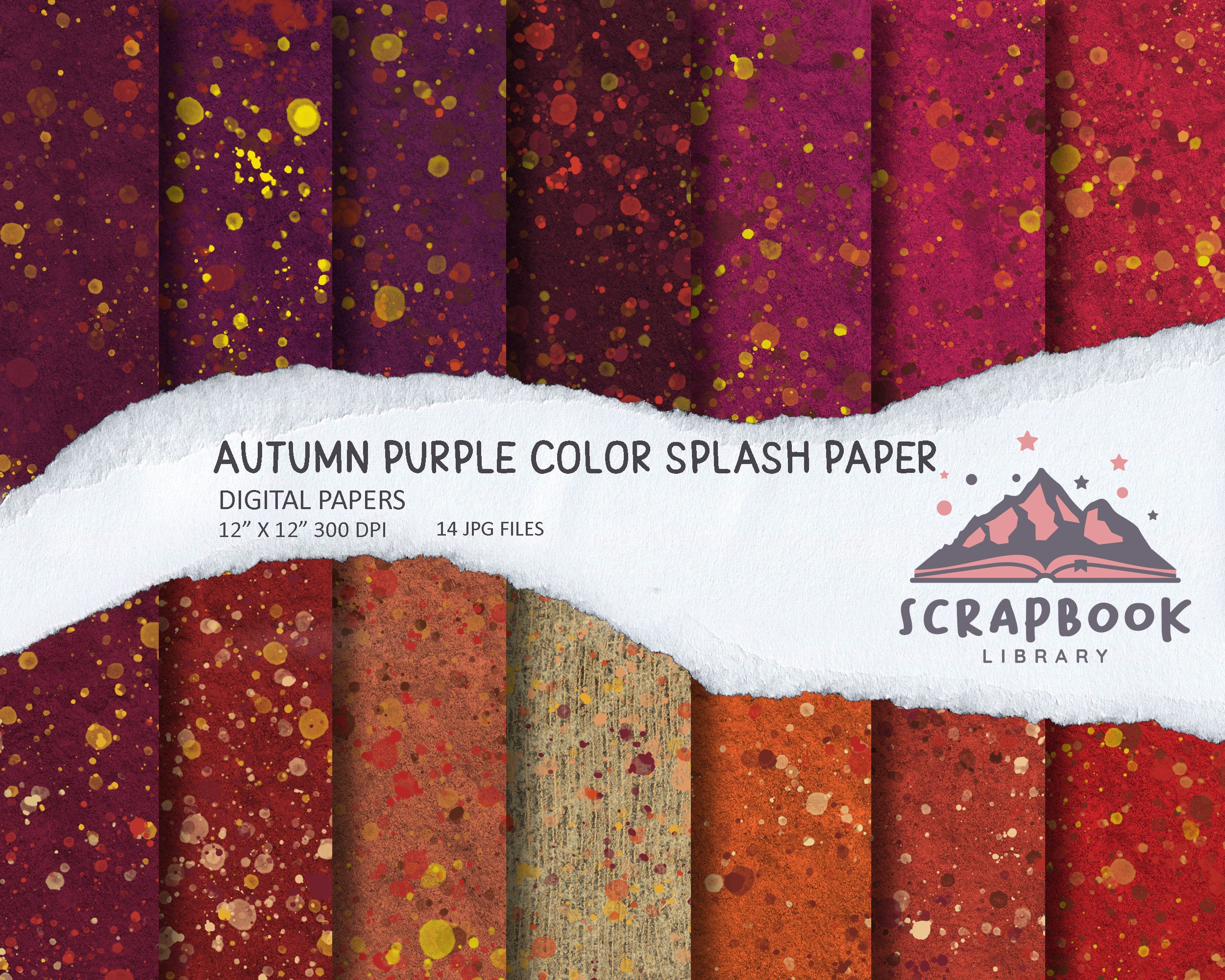 Autumn Purple Splash Color Paper Textures, Midnight Color Backgrounds ...