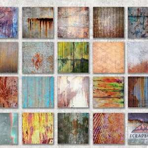 Digital Rust Paper, Rust Paper, Rust Backgrounds, Stone Paper, Rust ...