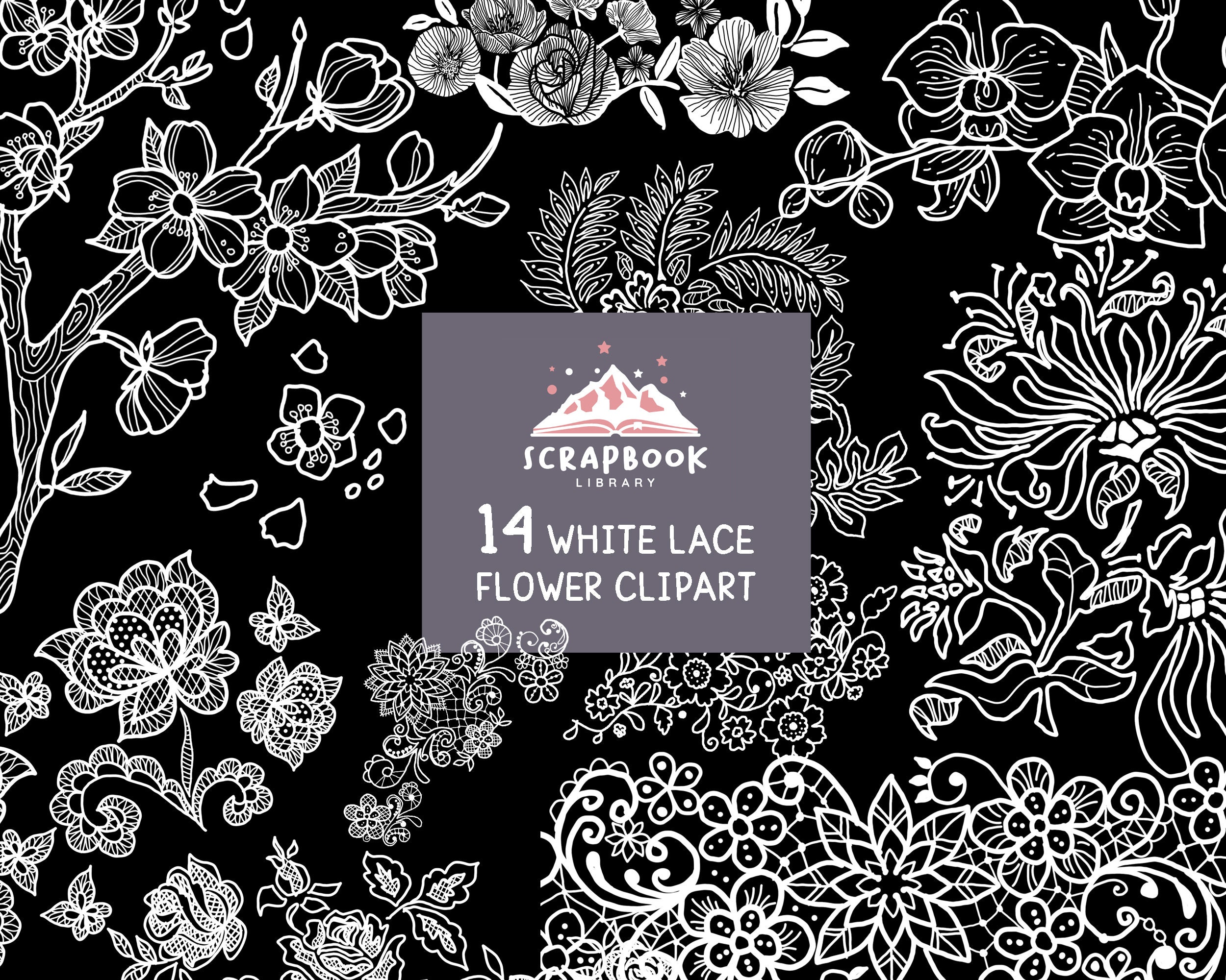 Flower Lace Clipart