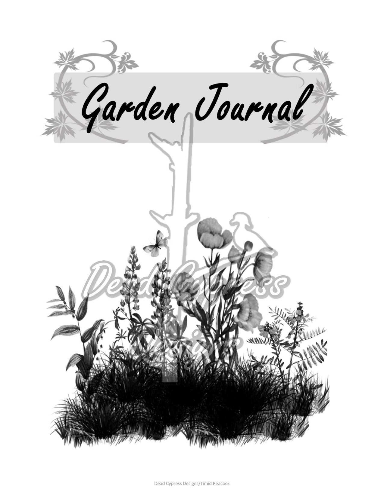 Garden Journal, Garden Planner Printable, Digital Download, Garden ...