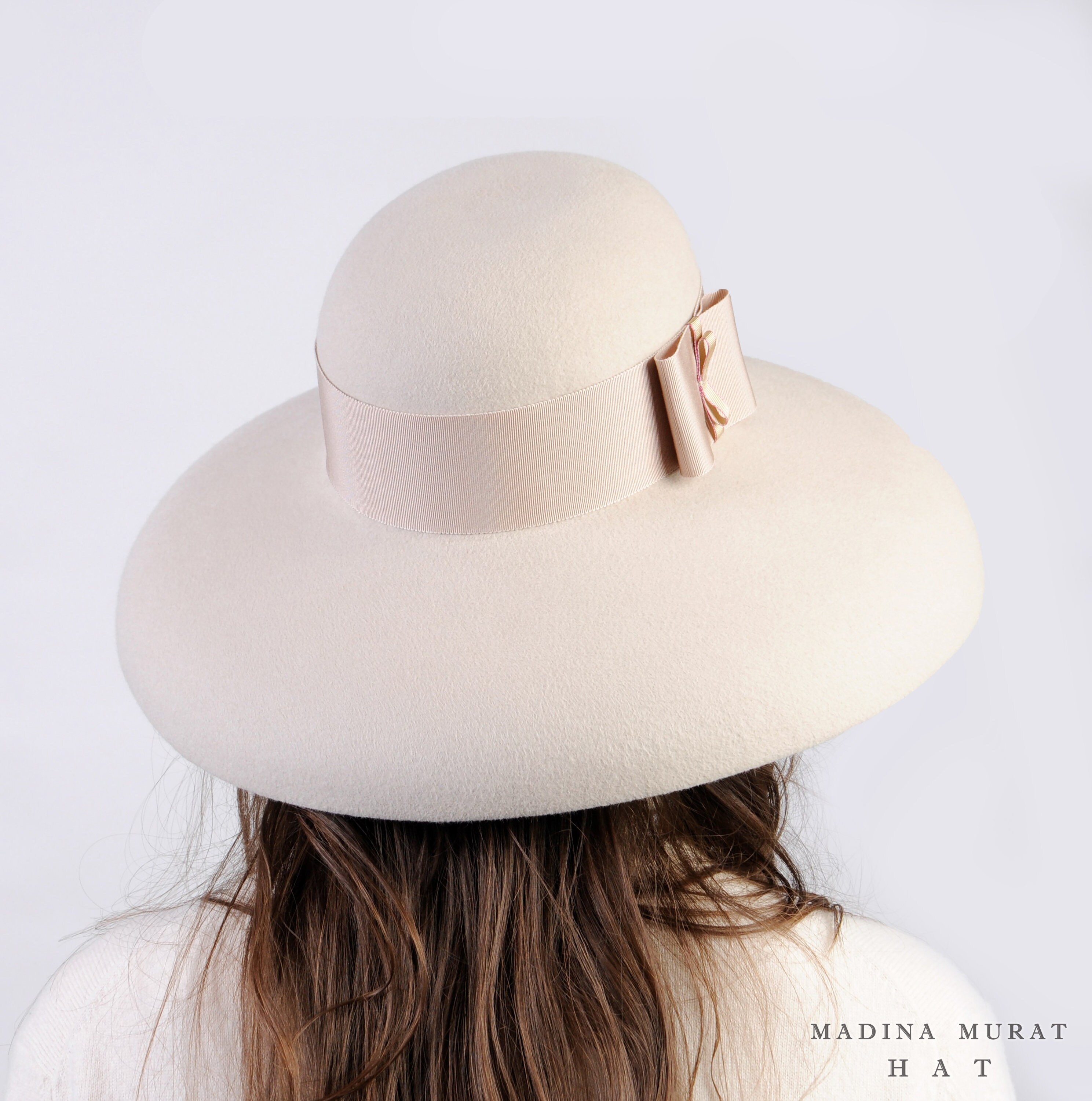 A U D R E Y Hat / Millinery / LUXURY Quality / Delight for Women ...