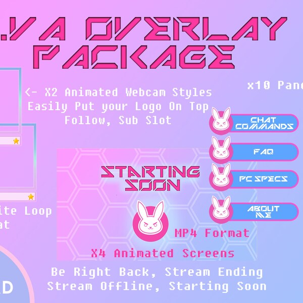 Overwatch Overlay - Etsy