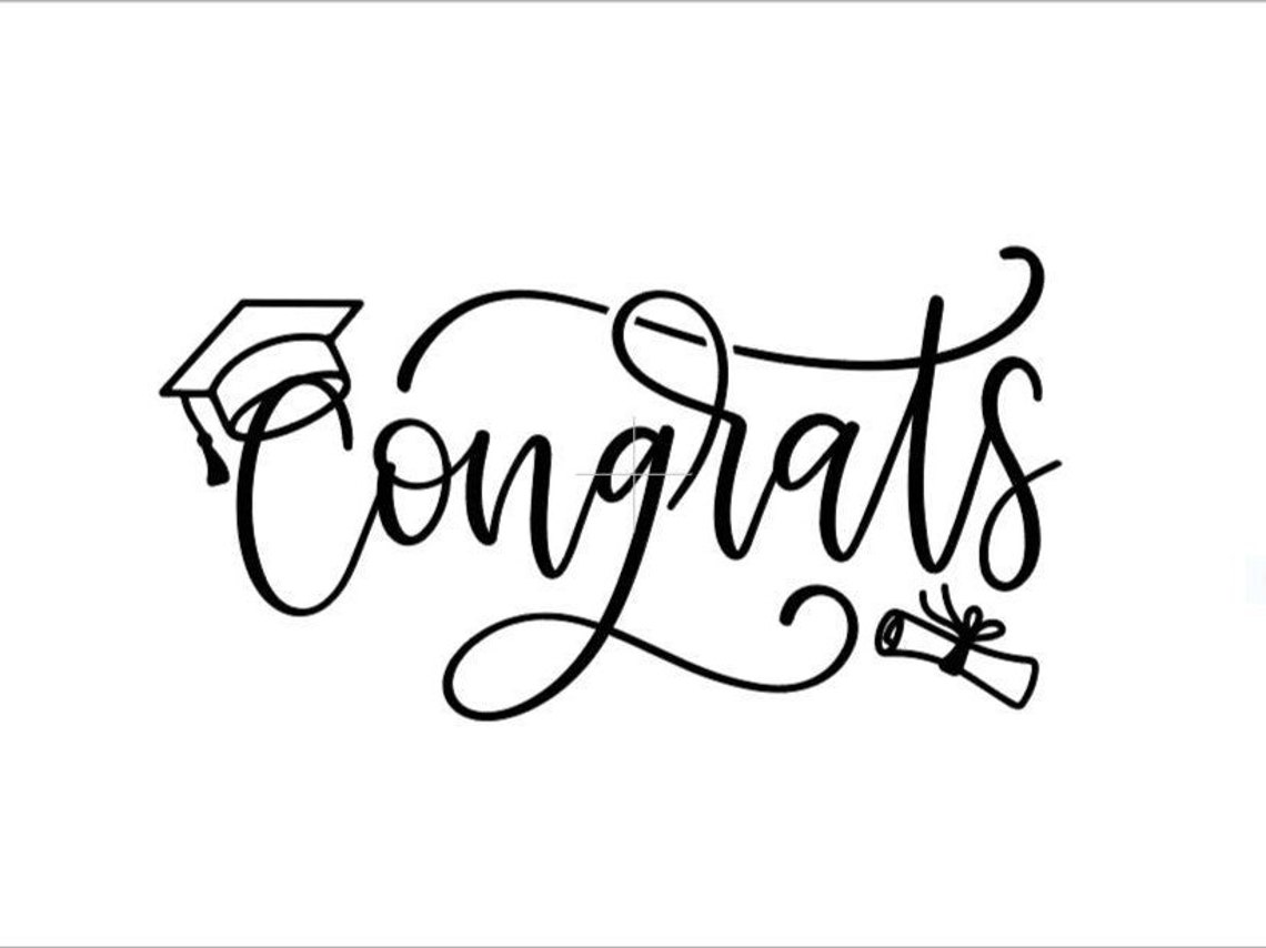 Graduation Congrats SVG | Etsy