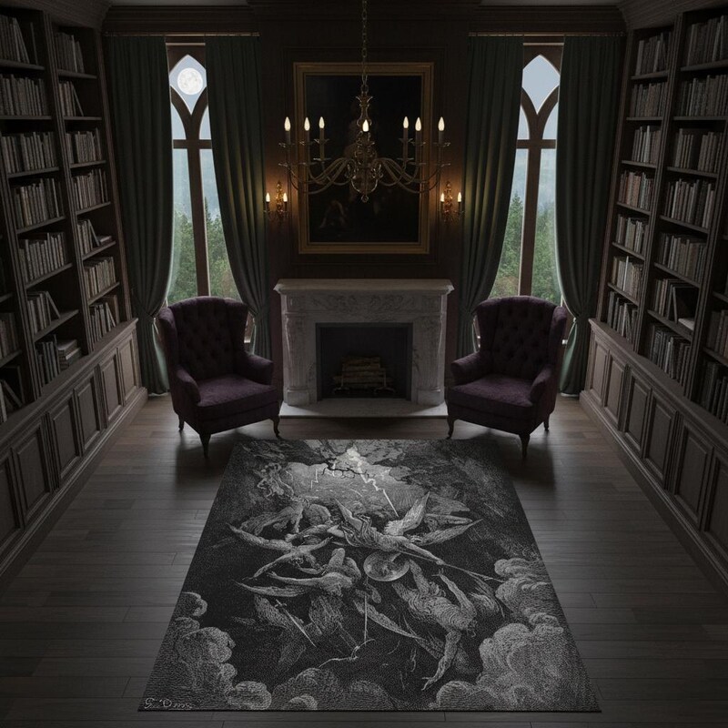 Gothic Rug - Etsy