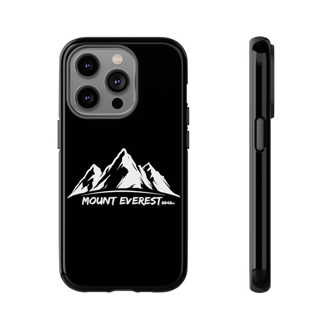Everest Mountain Silhouette Unique Phone Case,expedition Everest the ...