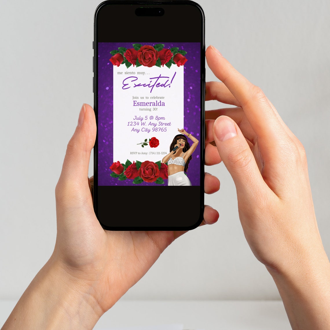 Selena Birthday Party Invitation / Bachelorette Party - Etsy