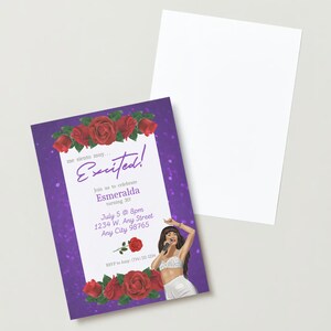 Selena Birthday Party Invitation / Bachelorette Party - Etsy