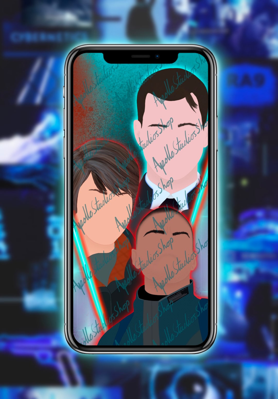 DBH Gaming Themed Wallpaper - Etsy