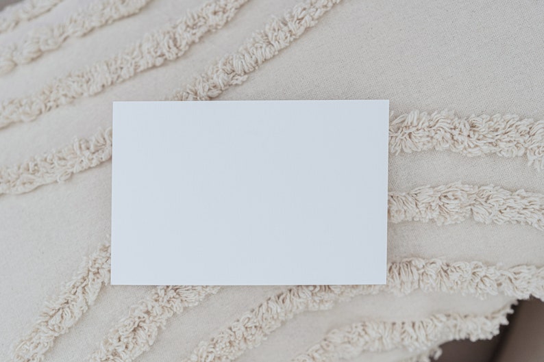 Name Card Minimalist Mockup on Texture Fabric Background, Business Card ...