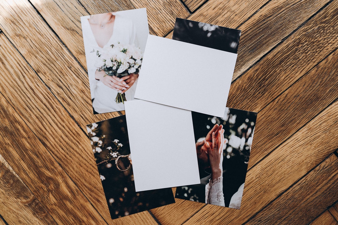 Wedding Invitation & Proposal Card Mockup. Name Card. Place Card. Boho ...