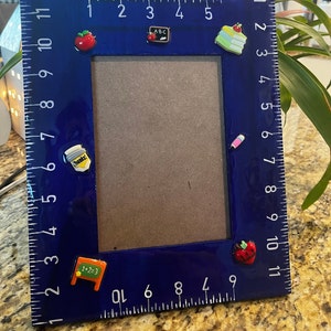Custom School Picture Frame - Etsy
