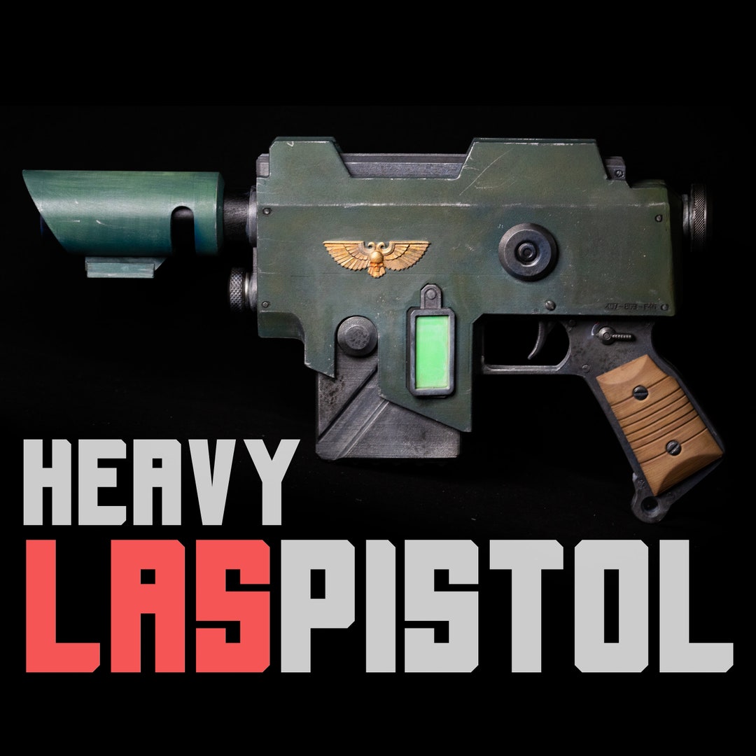Heavy Laspistol Life Size Prop - Etsy