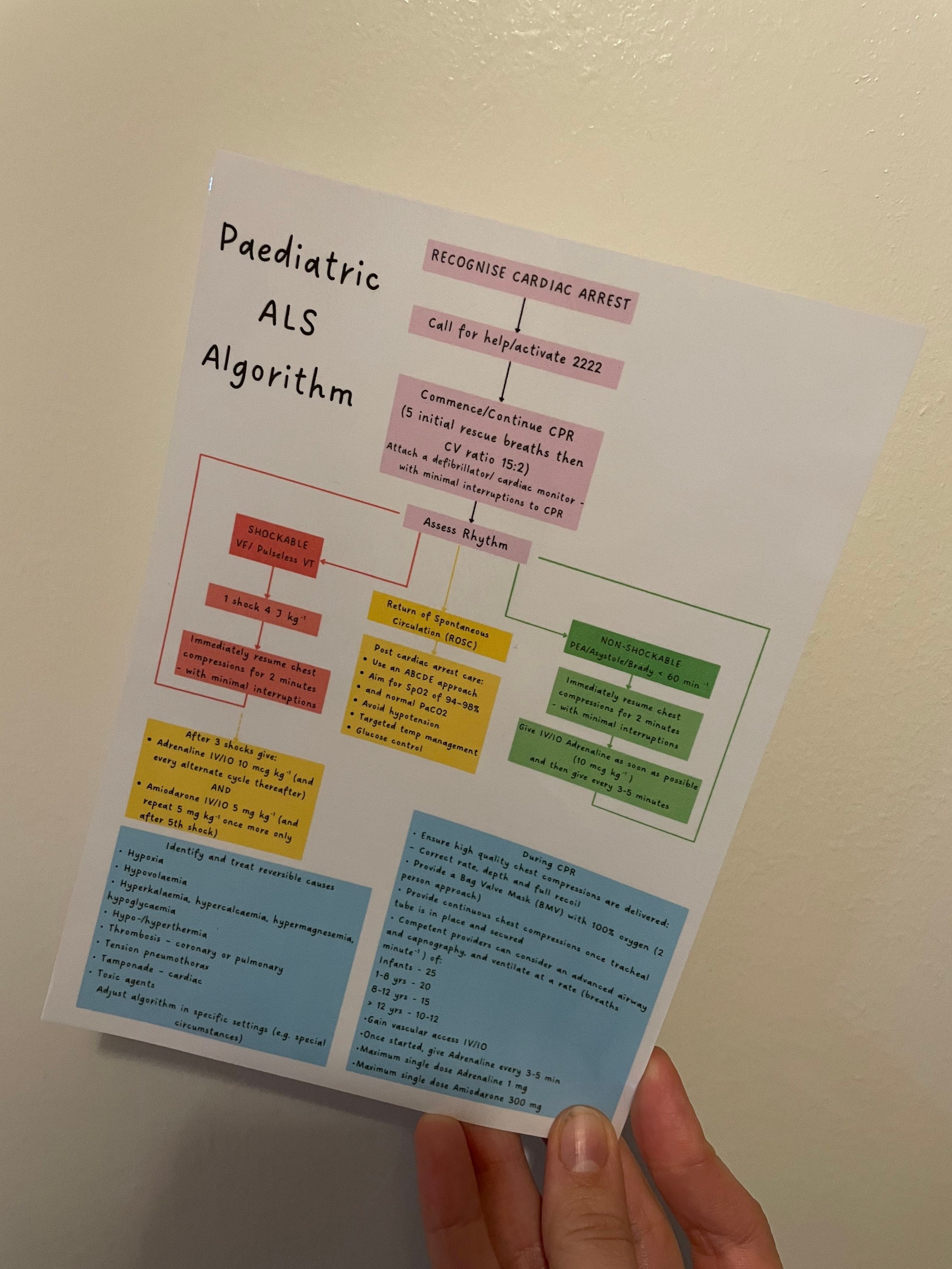 Nursing Algorithm Posters - Etsy