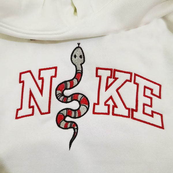 Embroidered Snake - Etsy