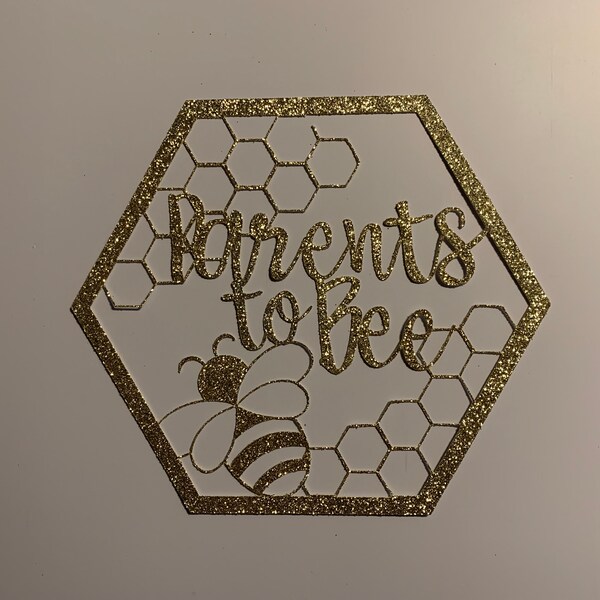 Parents to Bee Cake Topper - Etsy