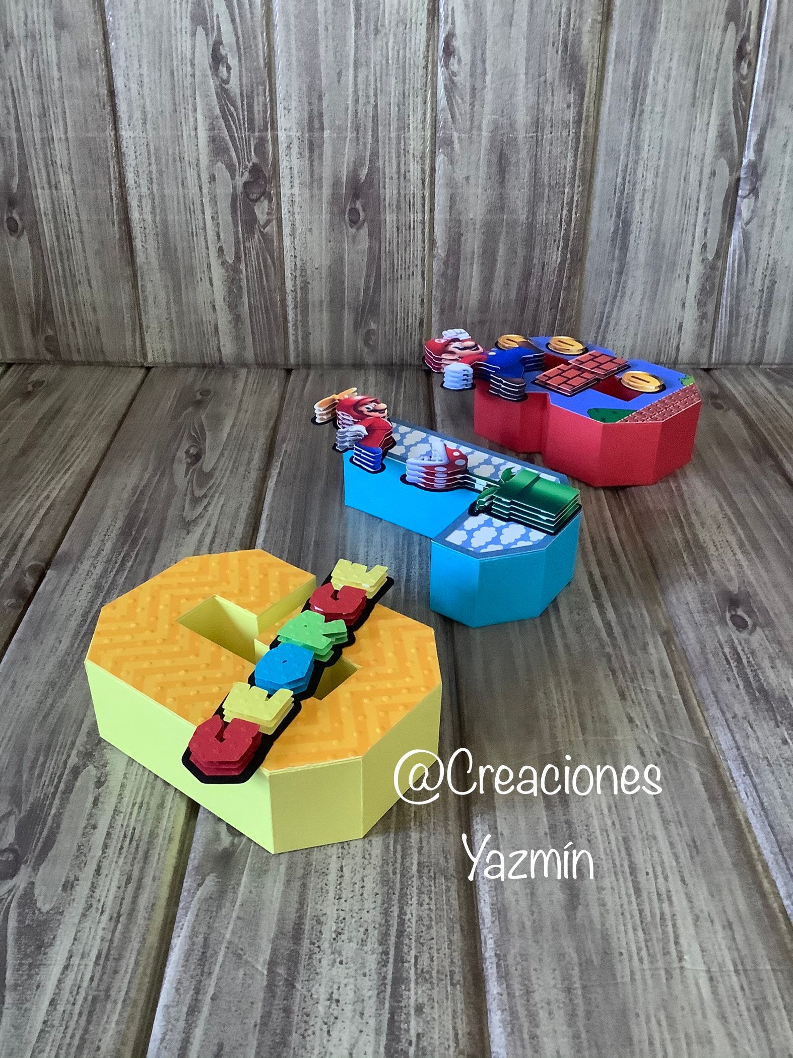 Mario Bros. 3D Letters Personalize 3D Letters Mario Bros - Etsy