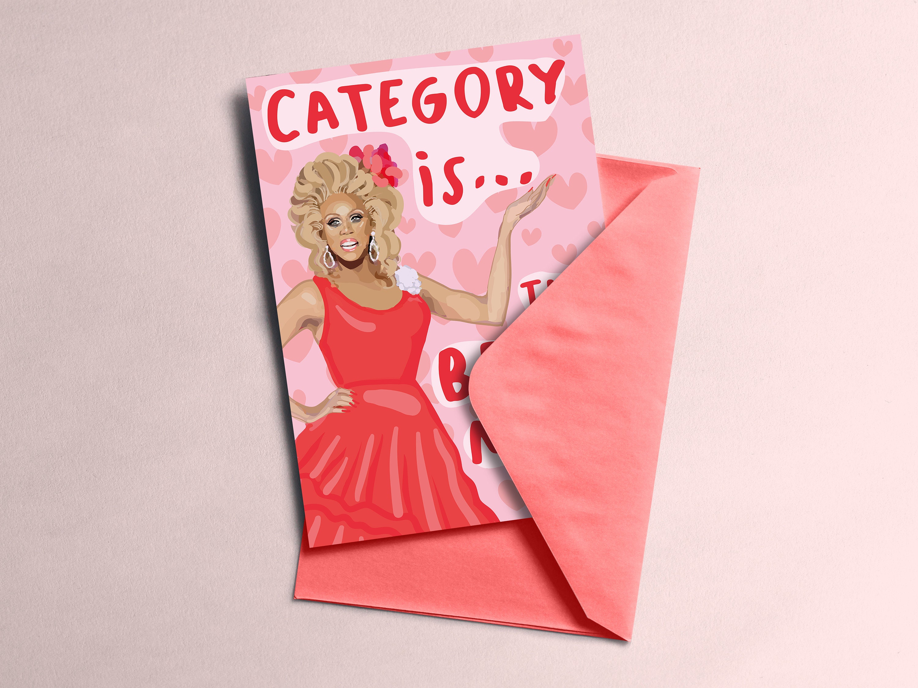 Rupaul's Drag Race | RPDR | LGBTQ | Drag Queen | Rupaul Friend Card ...