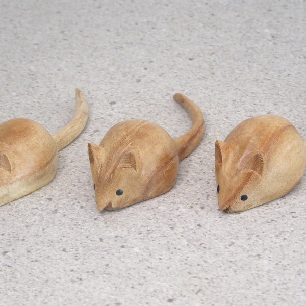Wooden Mouse - Etsy UK