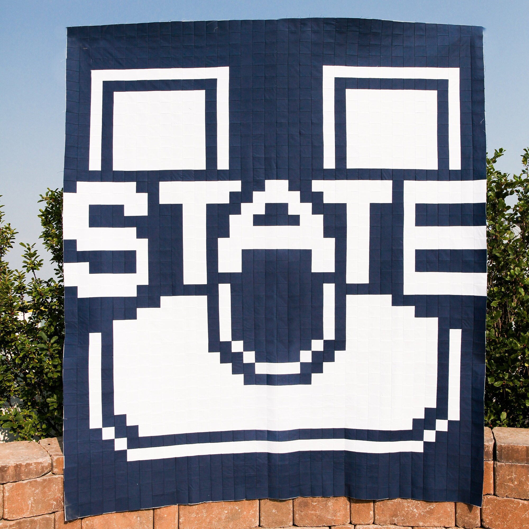 Utah State Game Day Quilt Pattern to Be Used With Tensisters ...