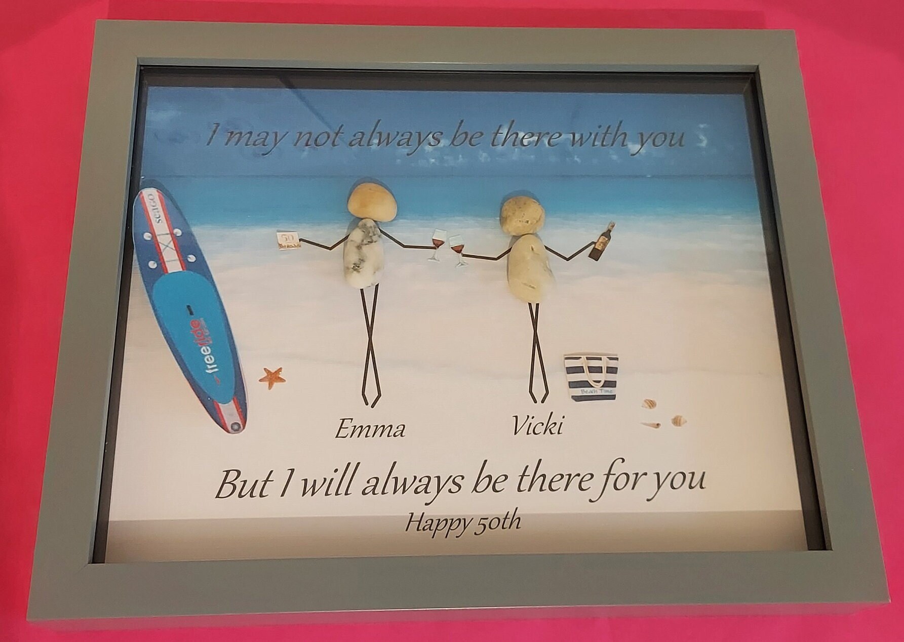 Best Friends Pebble Art Besties Forever Friend Gift Bffs | Etsy UK